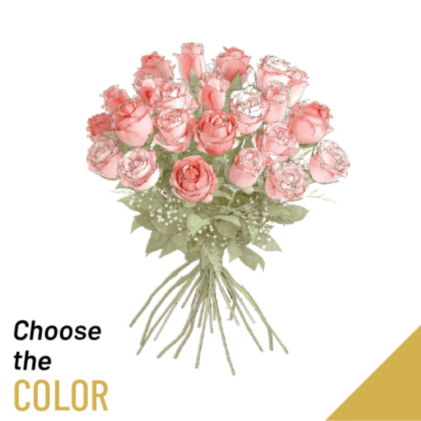 Buy/Send 24 roses short stemmed Online | IGP | ID1431485