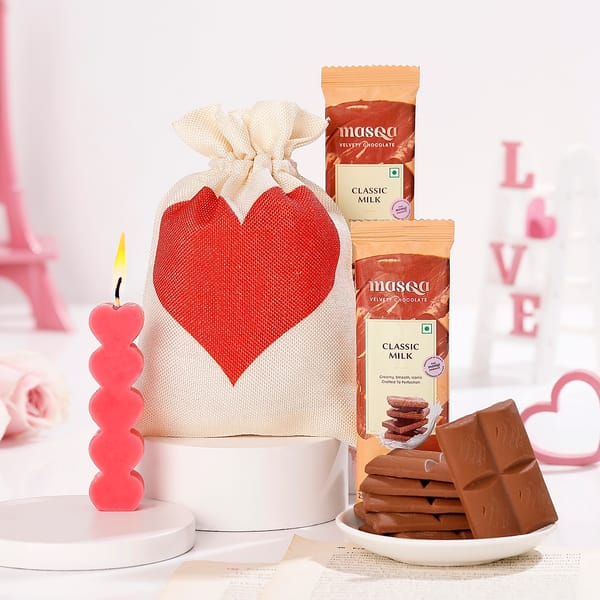 Buy/Send Hearts And Warmth Valentines Gift Hamper Online | IGP | JVS1440056