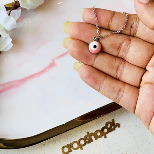 Buy/Send Necklace Evil Eye Small Single Piece Juju Joy Online | IGP ...