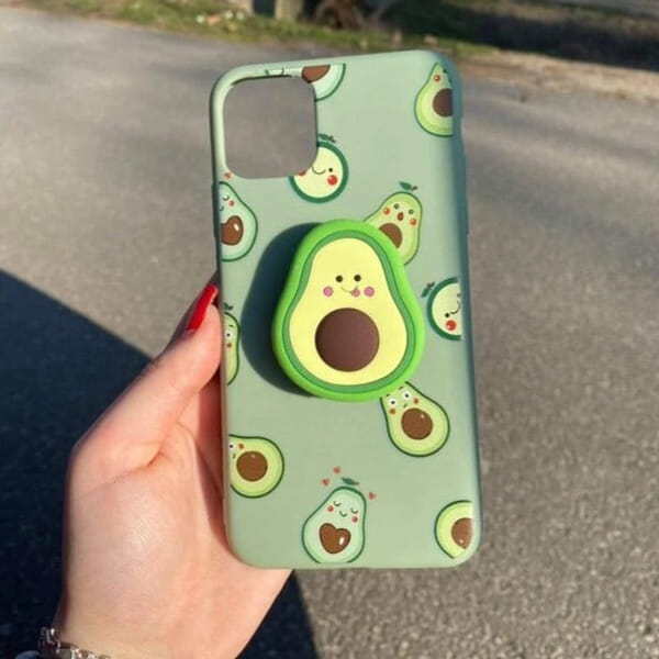 Buy/Send Phone Case With Grip Holder Avocado Single Piece Online | IGP ...
