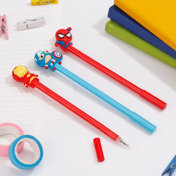 Buy/Send Superhero Pens-Set of 3 Online | IGP | JVS1420452