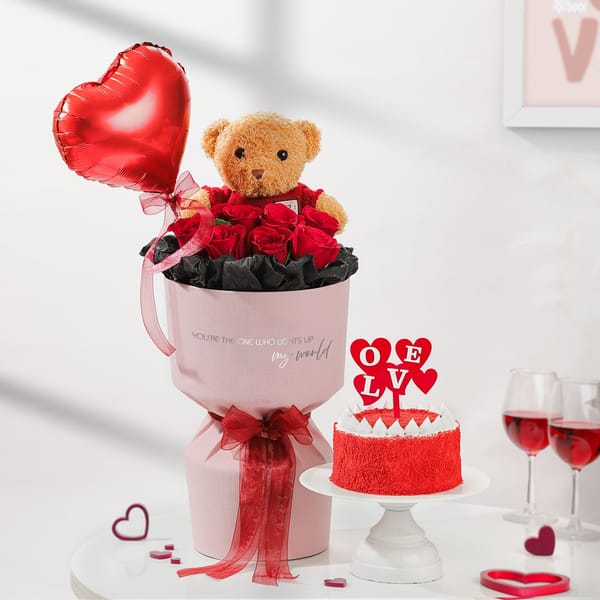 Buy/Send You are The One Valentines Day Gift Combo Online | IGP ...