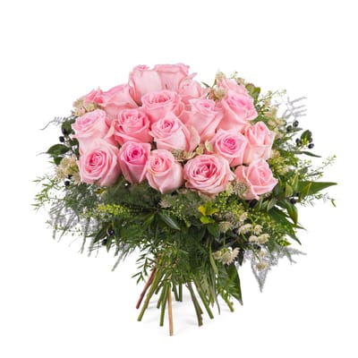 Buy/Send 20 Short stemmed Pink Roses Online | IGP | ID1088993