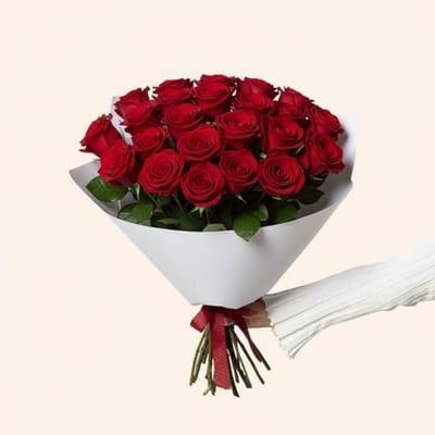 Buy/Send 24 Red Roses Hand-Tied Online | IGP | NZ1440322