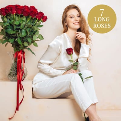 Buy/Send 7 red roses Online | IGP | ID1384264