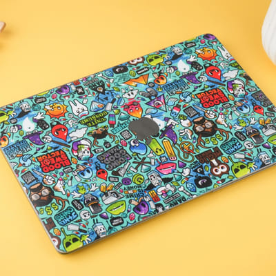 Buy/Send Abstract MacBook Skins Blue MacBook Pro 16 inch 2019 A2141 ...