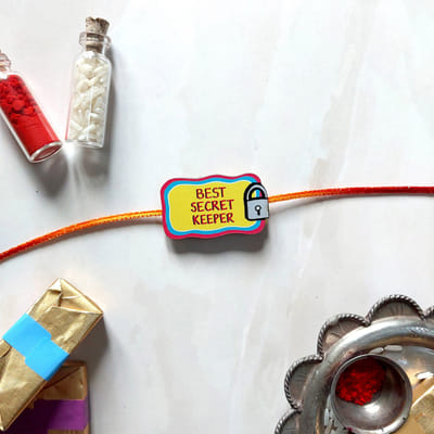 Buy/Send Best Secret Keeper Rakhi - Single Piece Online | IGP | JVS1301144