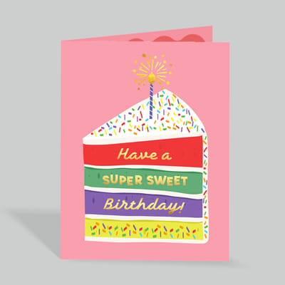 Buy/Send Birthday Sparkles Gold Foil Card Online | IGP | JVS1442508