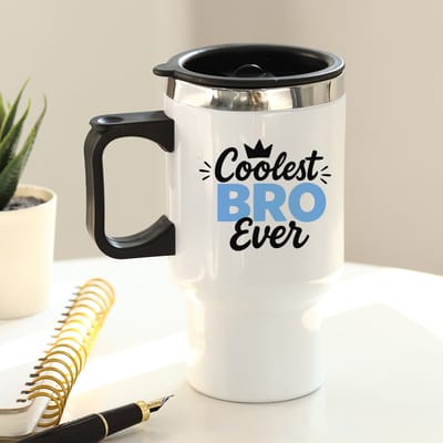 Buy/Send Coolest Bro Ever Travel Mug Online | IGP | JVS1419407