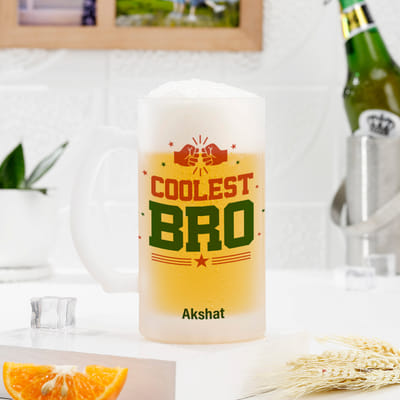 Send Coolest Bro Personalized Beer Mug Online, Same Day Delivery in UAE ...