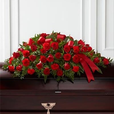 Buy/Send Dearly Departed Casket Spray Online | IGP | ID1426514