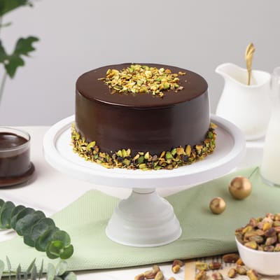 Buy/Send Decadent Chocolate Kunafa Cake Online | IGP | JVS1422689