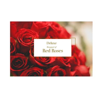 Buy/Send Deluxe Bouquet of Red Roses Online | IGP | NID1393175