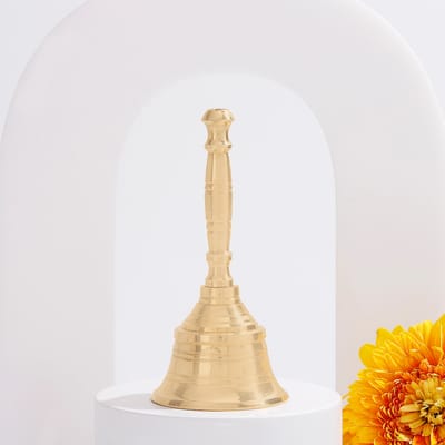 Send Divine Brass Pooja Bell Online, Same Day Delivery in UAE | IGP ...