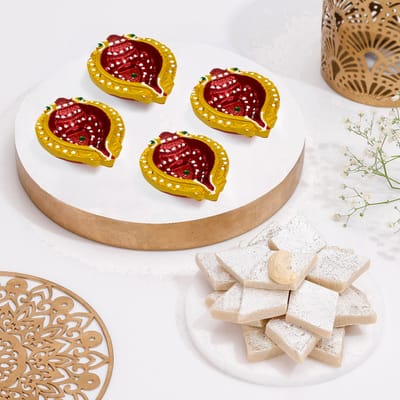Buy/Send Elegant Glow Diwali Gift Combo Online | IGP | JVS1426268