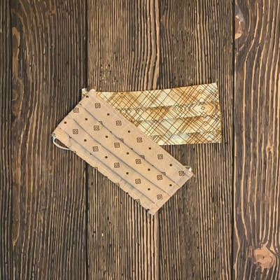 Buy/Send Face Masks - Classic Brown - Set Of 2 Online | IGP | JVS1250266