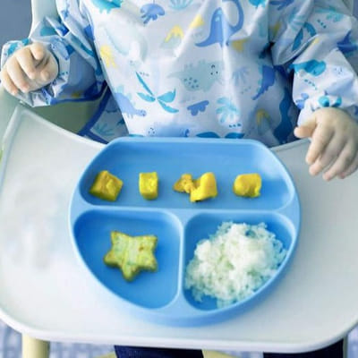 Buy/Send Grip Self Feeding Dish - Silicone - Blue - Single Piece Online ...
