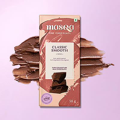 Buy/Send Masqa Classic Smooth milk Chocolate 58gm Online | IGP | JVS1240964