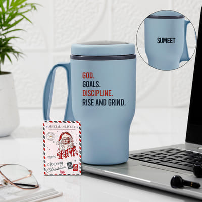 Buy/Send Personalized Daily Motivation Flask For Secret Santa Online ...