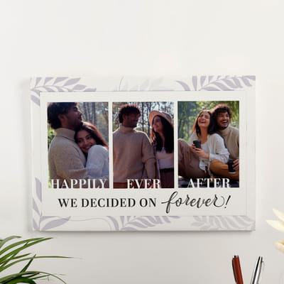 Buy/Send Personalized Happily Ever After Wedding Photo Frame Online ...