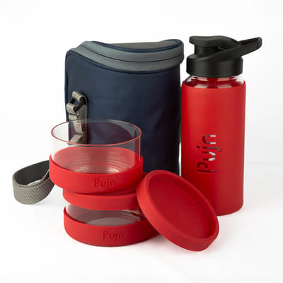 Buy/Send Personalized Premium Glass Lunch Set For Dad Online | IGP ...