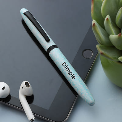 Buy/Send Personalized Rollerball Pen with Marble Design Online | IGP ...