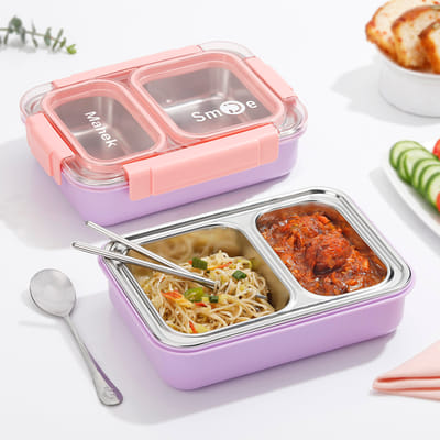 Buy/Send Personalized Spill-Proof Two Grids Lunch Box Online | IGP ...