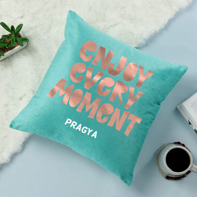 Personalized Statement Velvet Cushion: Gift/Send Home and Living Gifts ...