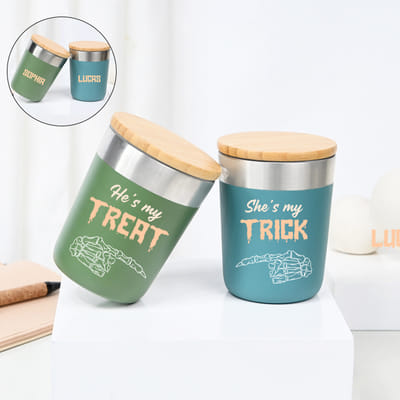 Buy/Send Personalized Trick And Treat Insulated Mugs Online | IGP ...