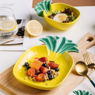 Buy/Send Pineapple-Shaped Dish - Assorted - Single Piece Online | IGP ...