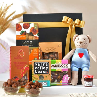 Buy/Send Plush And Gourmet Bliss Gift Hamper Online | IGP | JVS1426001