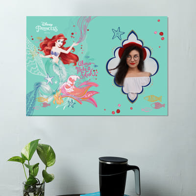 Buy/Send Princess Ariel Personalized Poster Online | IGP | JVS1190602