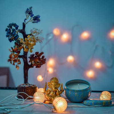 Buy/Send Spiritual Balance with Ganesha and Healing Tree Online | IGP ...