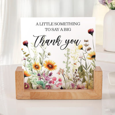 Buy/Send Thank You wooden Frame Online | IGP | JVS1423087