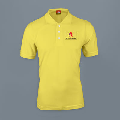 Buy/Send Titlis Polycotton Polo T-shirt for Men (Lemon Yellow) Online ...