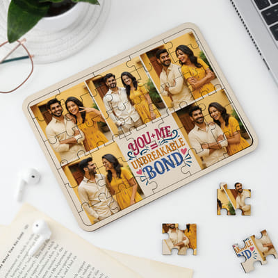 Buy/Send Unbreakable Bond Personalized Siblings Jigsaw Puzzle Online ...
